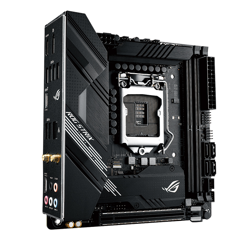 ROG STRIX B460-I GAMING主板 支持 CPU 10500/10400/10400F（Intel B460/LGA 1200 ...